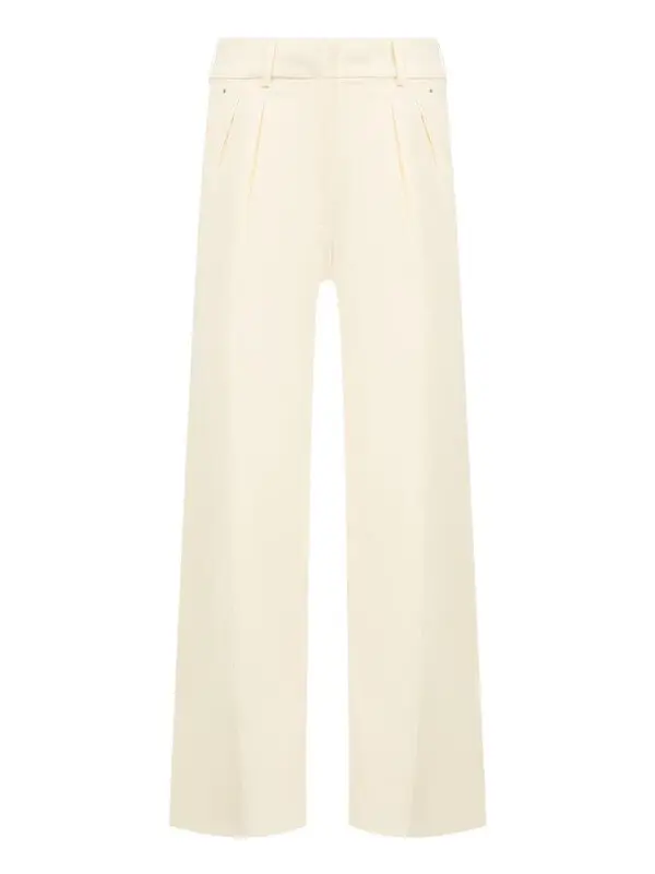 Moncler Trousers - Cream