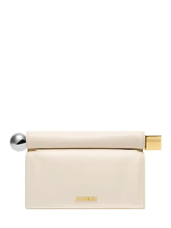 Jacquemus La Pochette Rond Carre - White
