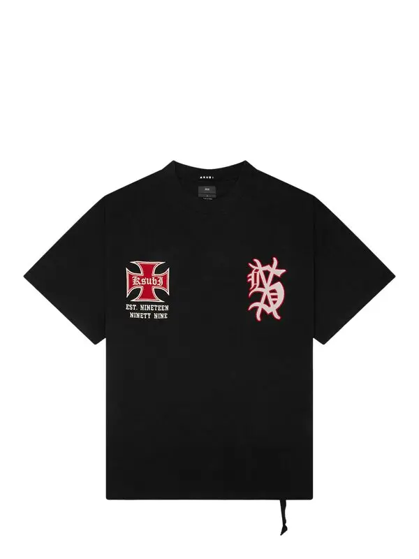 Ksubi League Ekcess Short-sleeve Tee - Black
