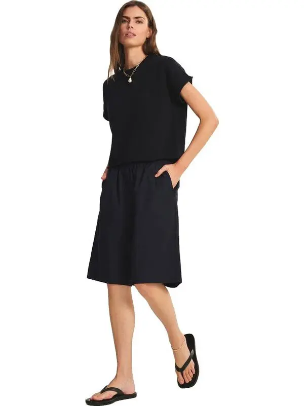 Velvet By Graham & Spencer Tomoko Short - Blue / Navy