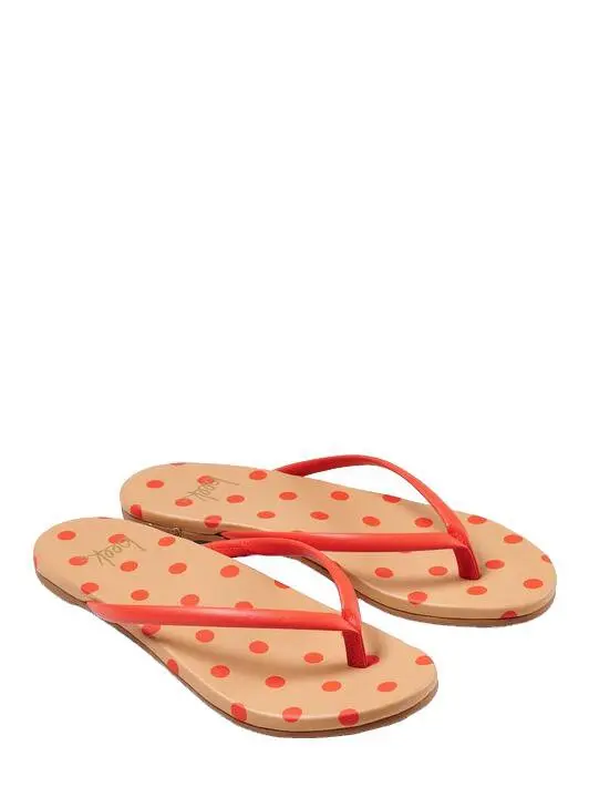 Beek Sunbeam Leather Flip-flop Sandal - Natural