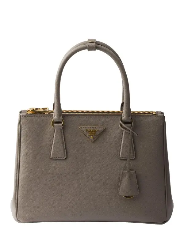 Prada Galleria Medium Saffiano Leather Bag - Grey