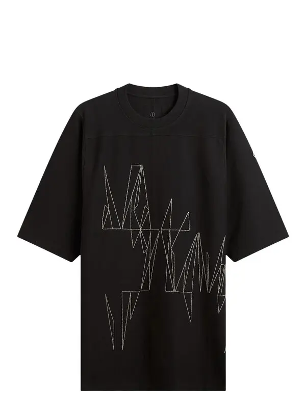 Rick Owens X Moncler Jumbo Short-sleeve T-shirt - Black