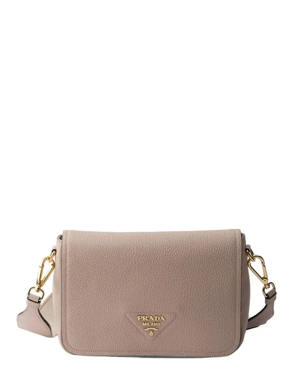 Prada Leather Shoulder Bag - Pink