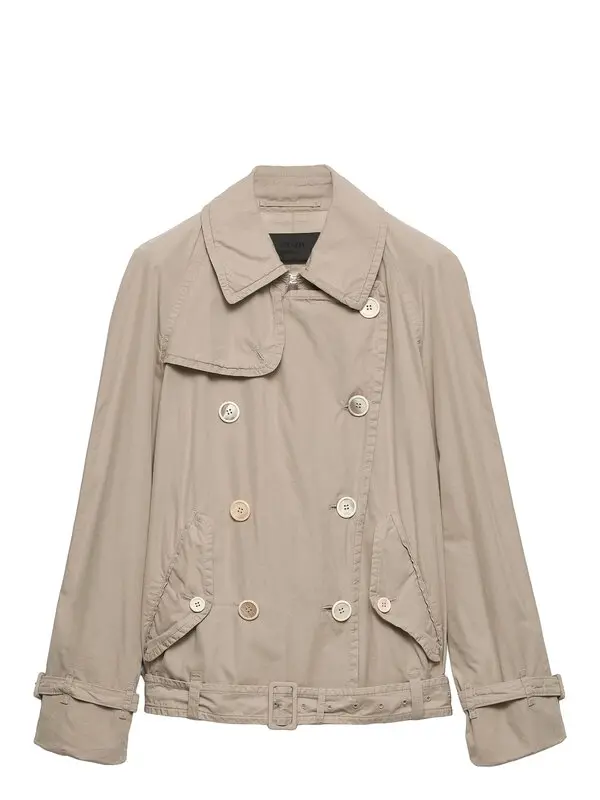 Prada Technical Cotton Jacket - Grey