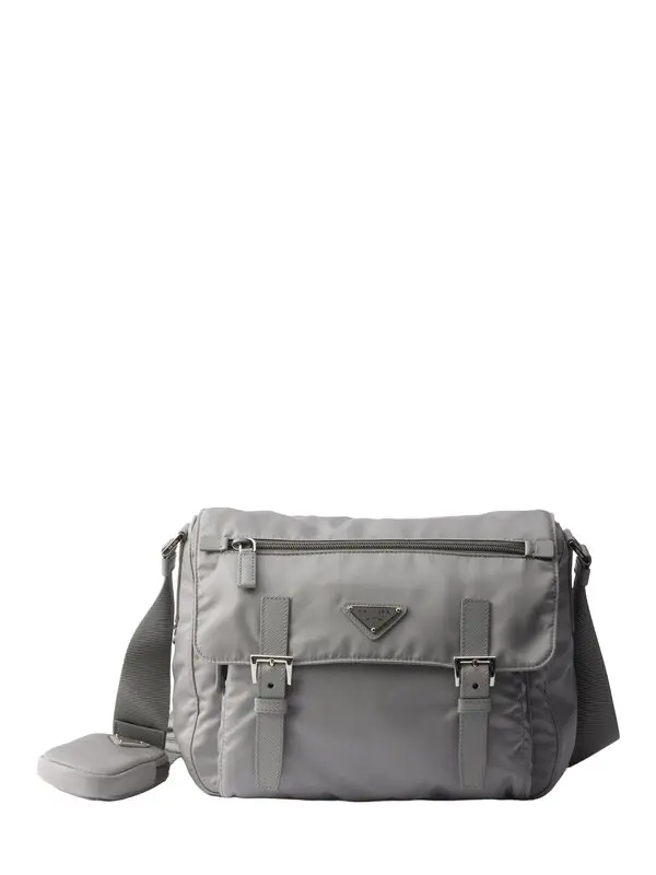 Prada Re-nylon Shoulder Bag - Grey