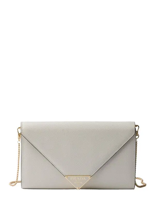 Prada Mini Saffiano Leather Bag - Neutral