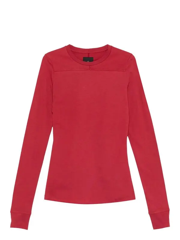 Rick Owens X Moncler Girder Long-sleeve T-shirt - Red