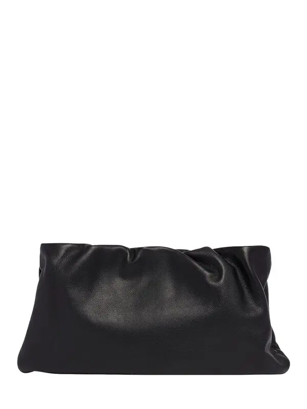 THE ROW Xl Bourse Bag - Black