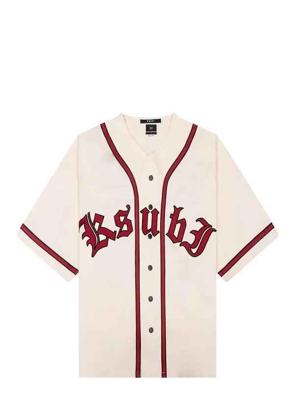 Ksubi Kball Baseball Jersey - Brown