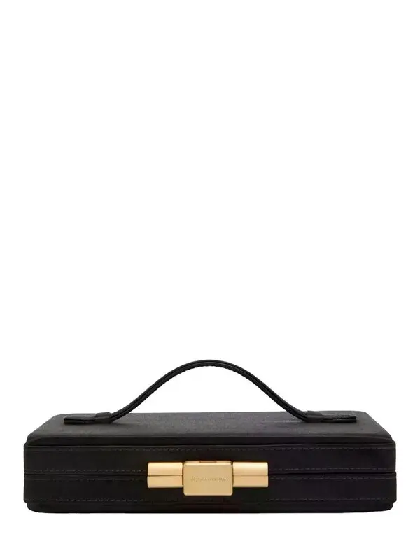 Victoria Beckham Top-handle Rectangular Clutch - Black
