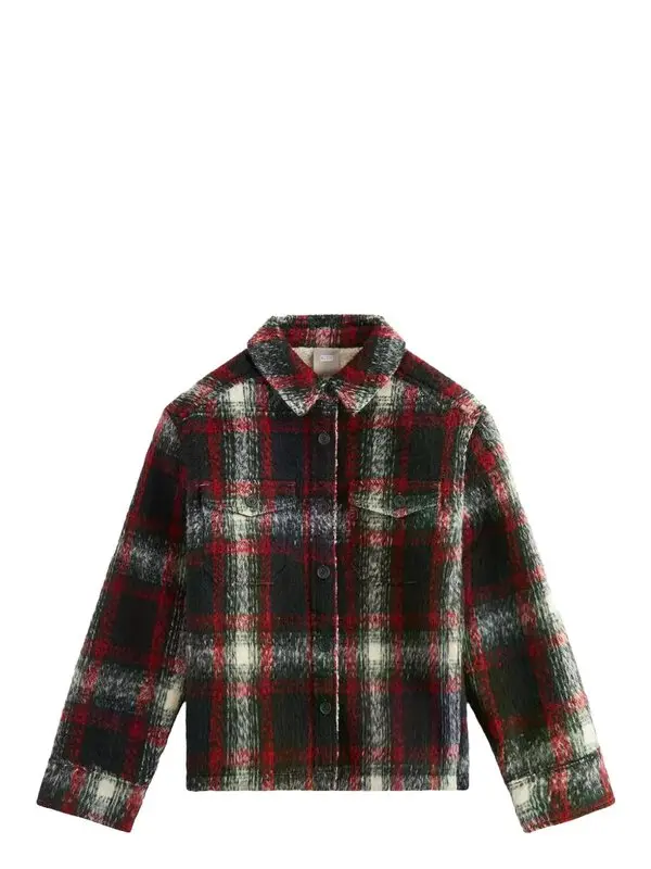 Kith Plaid Oversized Jacket - Black