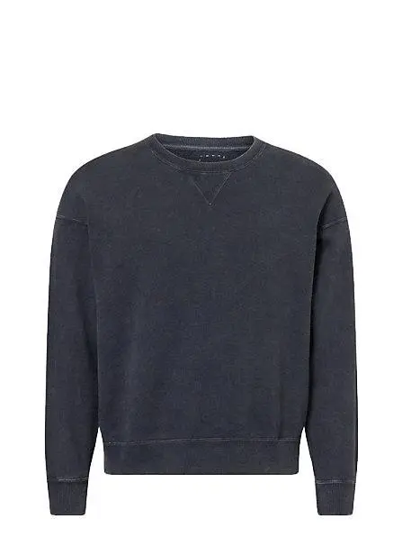 Visvim Relaxed-fit Cotton Sweatshirt - Black