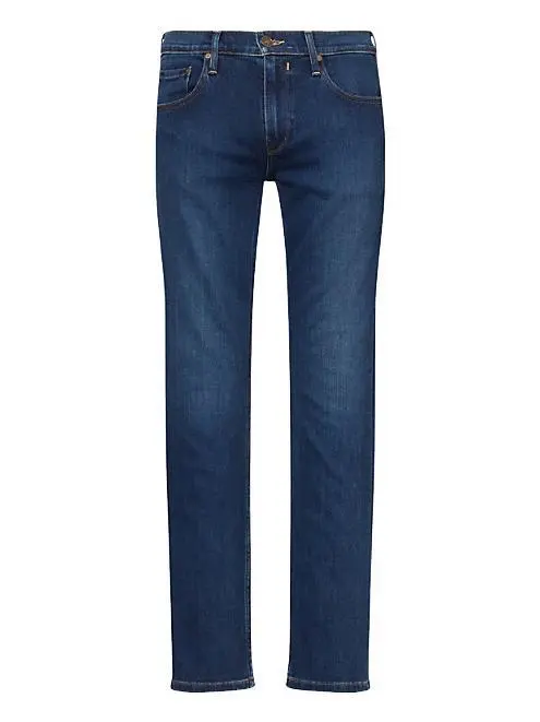 Paige Federal Straight-leg Slim-fit Stretch-denim Jeans - Evanston