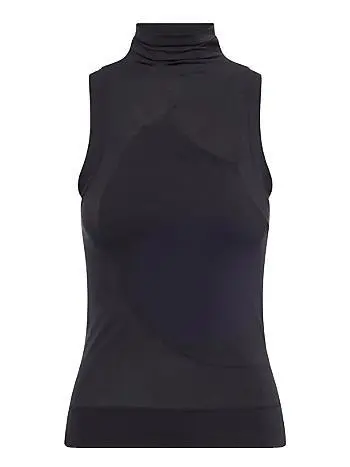 Issey Miyake Jersey Top - Black
