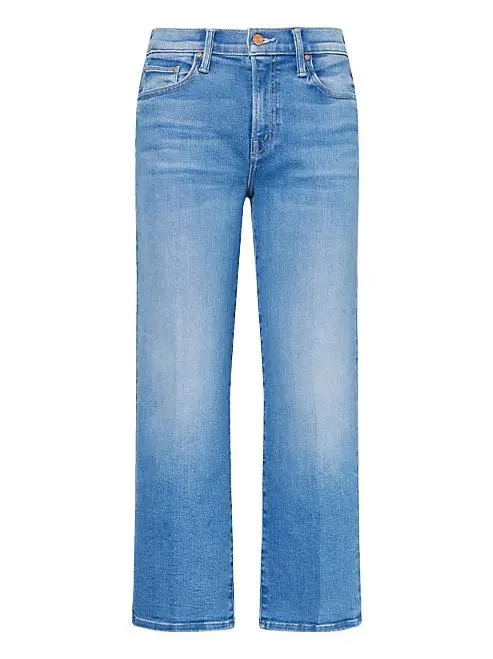 MOTHER The Lil Rambler Mid-rise Ankle Stretch-denim Jeans - Piece By Piece