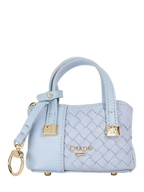DUNE Extra-small Faux-leather Tote - Blue Synthetic