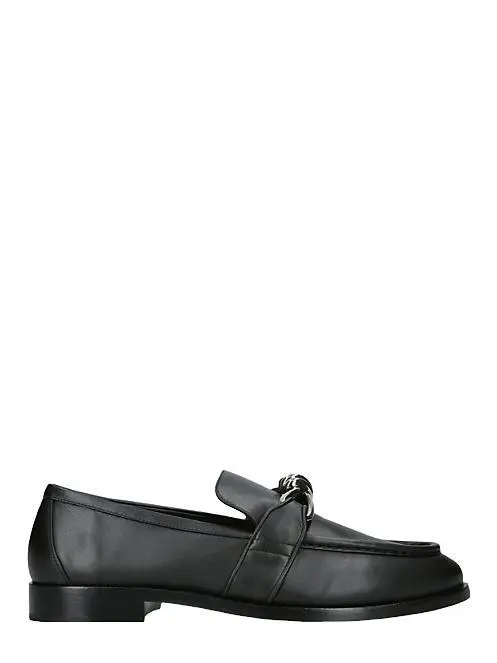 Bottega Veneta Astaire Leather Loafers - Black/comb