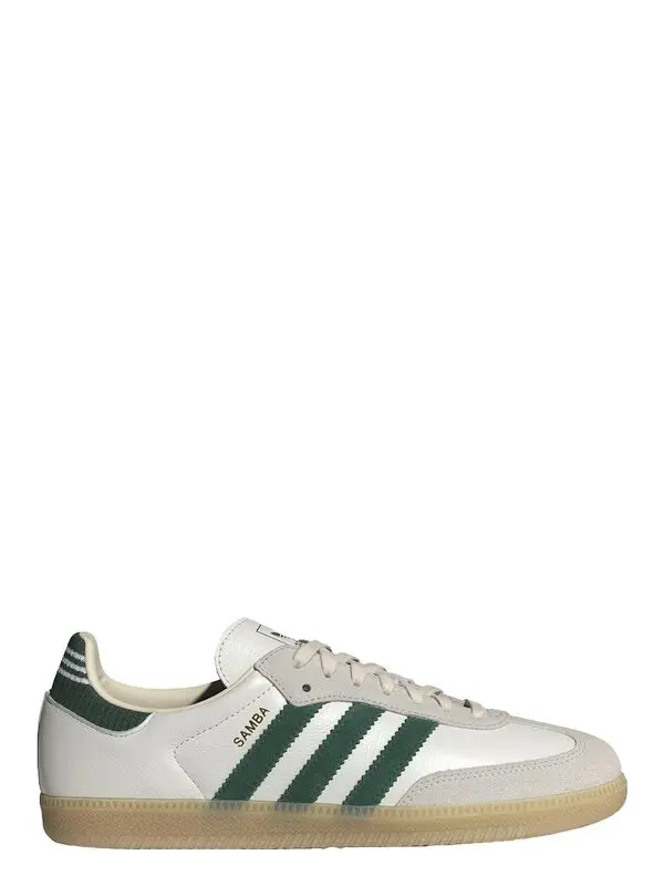 Adidas Samba Og Sneakers - Cloud White/collegiate Green/gum