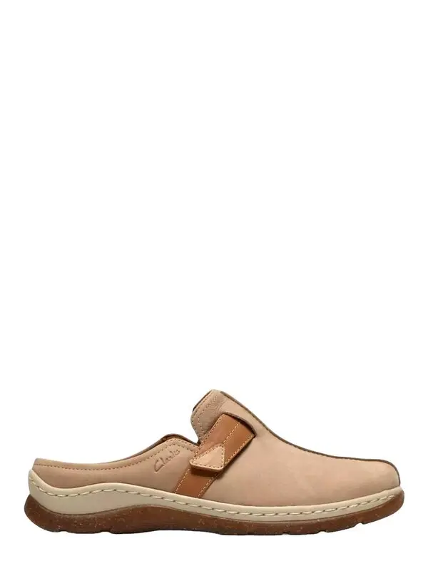 Clarks Orlene Clog - Taupe Nubuck