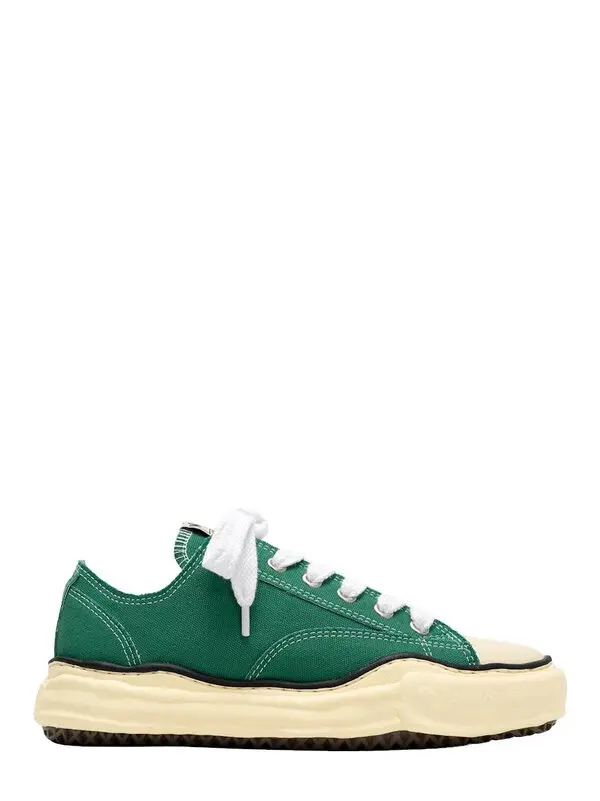 Mihara Yasuhiro Peterson Canvas Low Sneakers - Cl Green