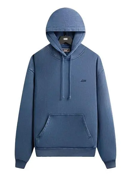 Kith Indigo Fleece Nelson Hoodie - Vast