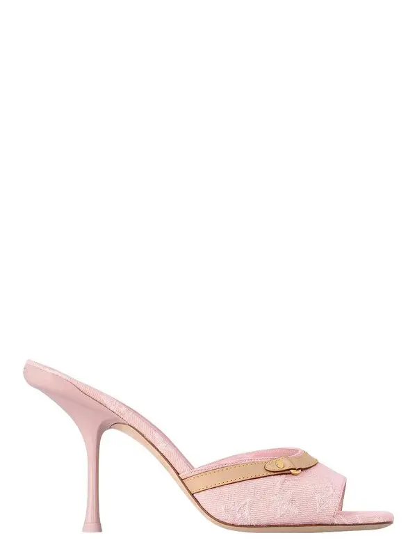 LOUIS VUITTON 6am Mule Monogram Denim - Pink