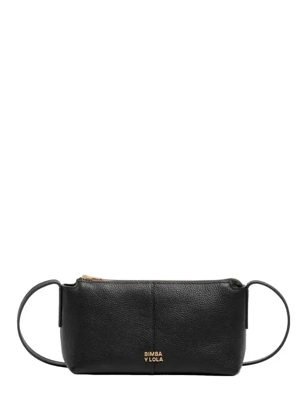 Bimba Y Lola Leather Mini Bag - Black