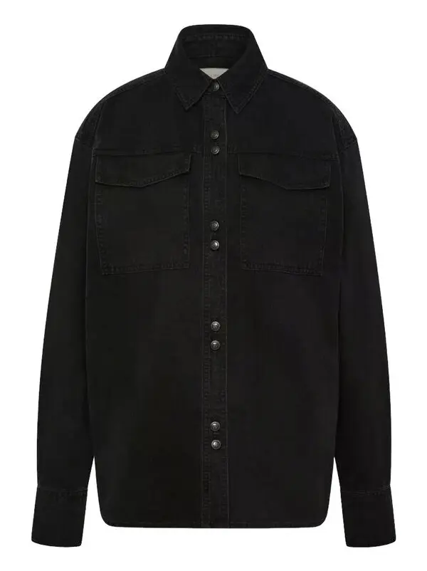 Rebecca Vallance Pocket Shirt - Black