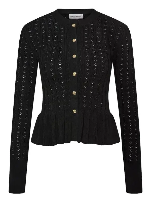 Rebecca Vallance Foster Button-up Cardigan - Black