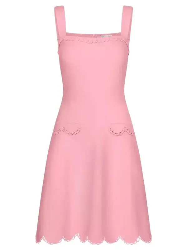 Oscar De La Renta Sleeveless Mini Dress - Pink