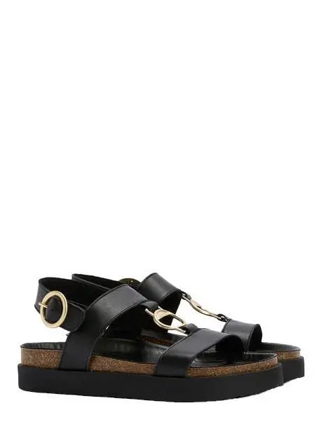 Barbour Gwen Slingback Sandal - Black