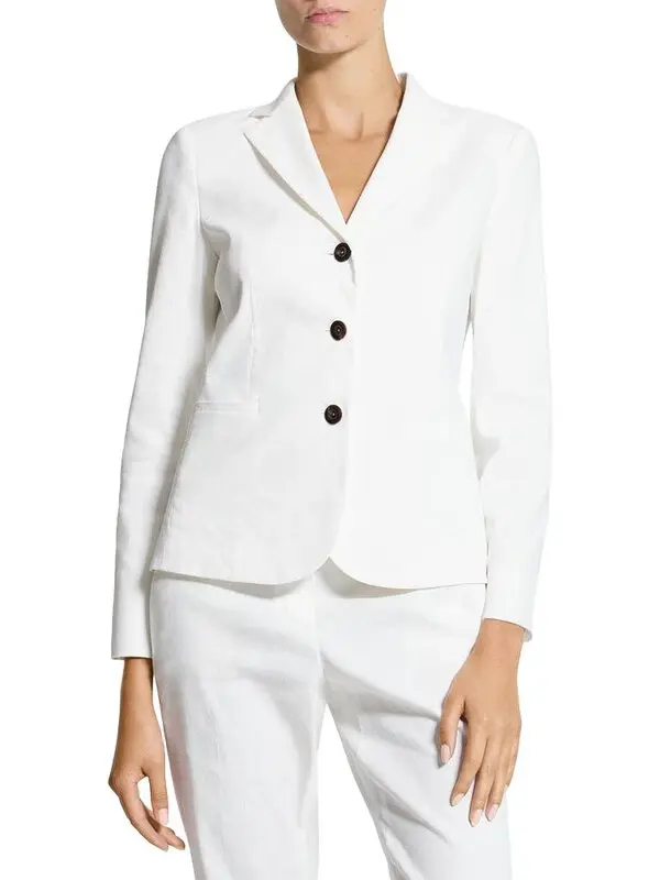 Theory Three-button Blazer - White - 100