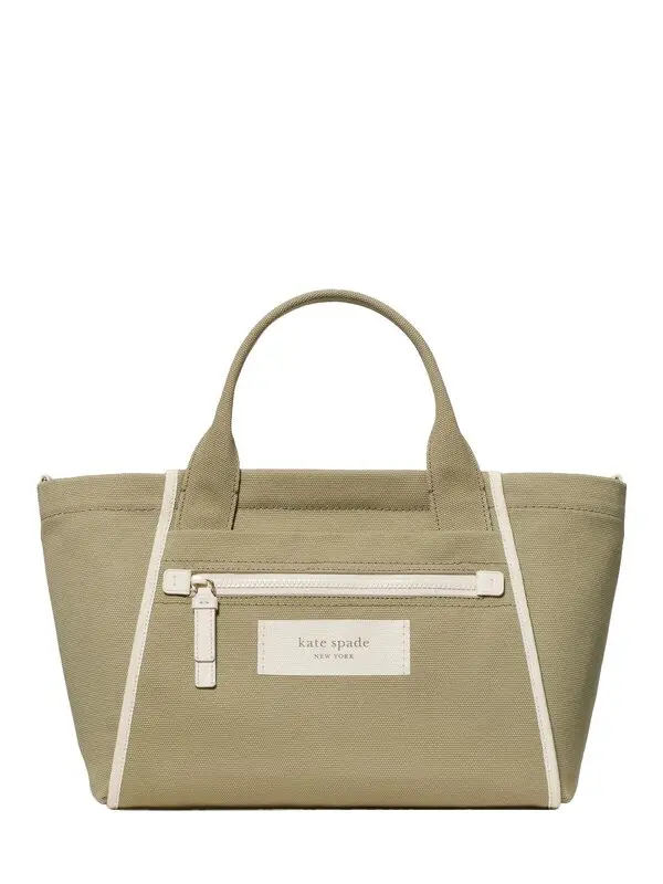 Kate Spade New York Canvas Tote Bag - Dried Bay Leaf