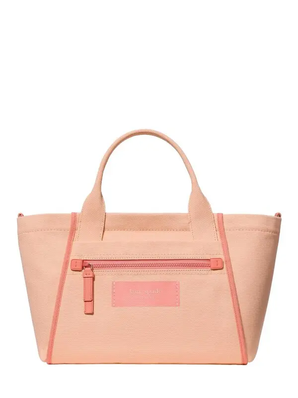 Kate Spade New York Canvas Tote Bag - Light Cantaloupe