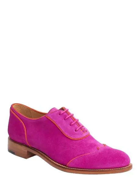 THE OFFICE OF US Mr. Evans Wingtip Oxford - Fuchsia