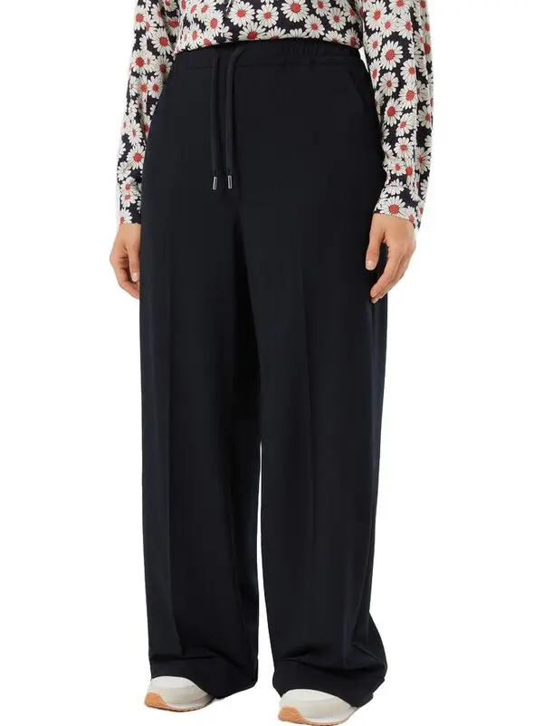 Marina Rinaldi Wide Leg Pants - Midnight Blue