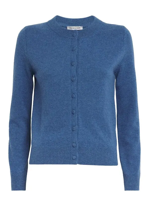 Veronica Beard Cashmere Daro Cardigan - Blue