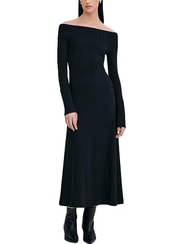 MARCELLA Tilly Dress - Black