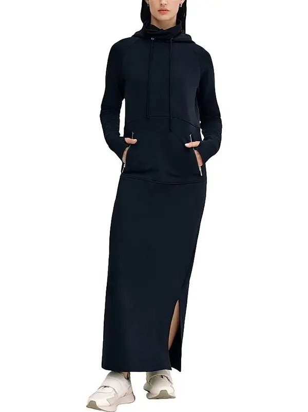 MARCELLA Elba Sweatshirt Dress - Black