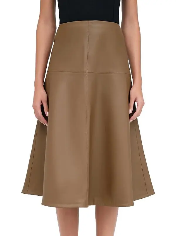 MARCELLA Lexi A-line Skirt - Latte
