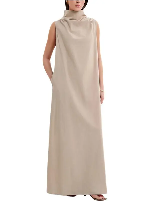 MARCELLA Minna Sleeveless Dress - Sand