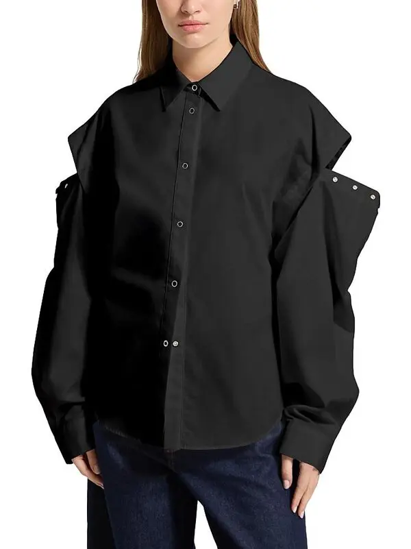 MARCELLA Wick Multi-way Shirt - Black