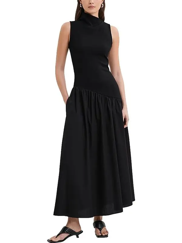 MARCELLA Hutton Dress - Black