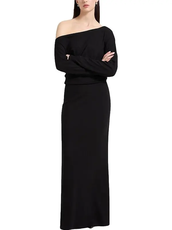 MARCELLA Amia Gown - Black