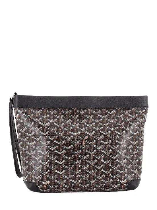 Goyard Goyardine Conti Pouch Coated Canvas - Black