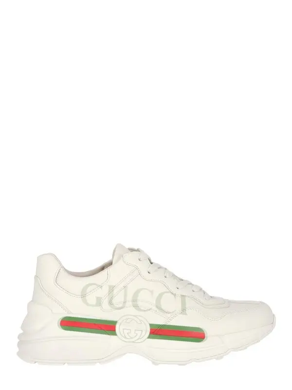 Gucci Vintage Logo 'rhyton' Sneakers - White