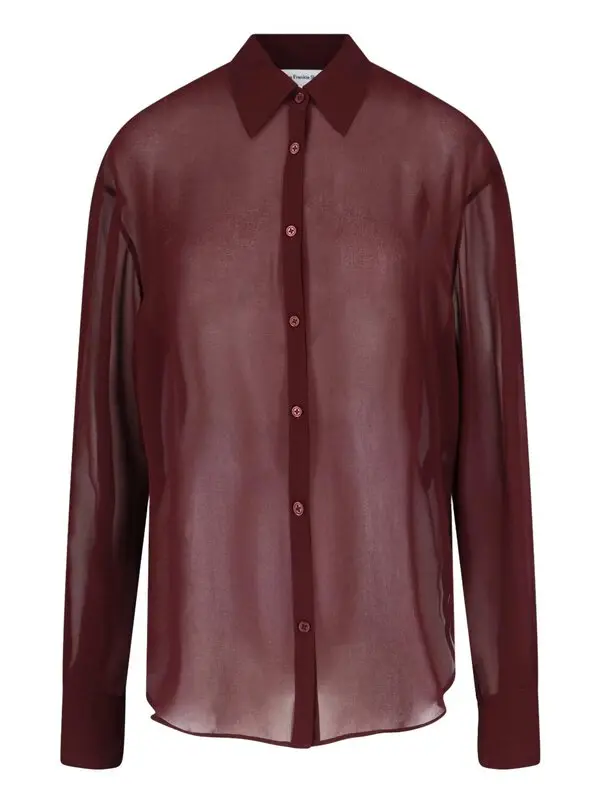 THE FRANKIE SHOP Peri Shirt - Red