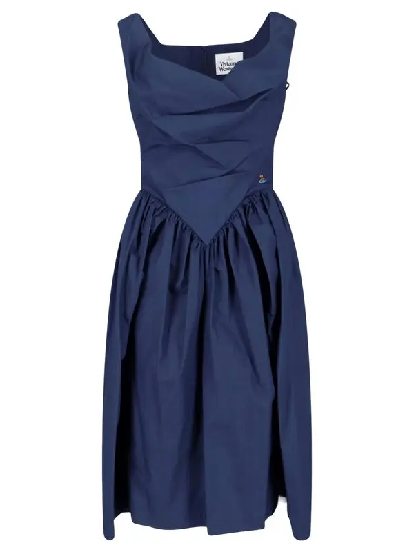 VIVIENNE WESTWOOD Sunday Midi Dress - Blue