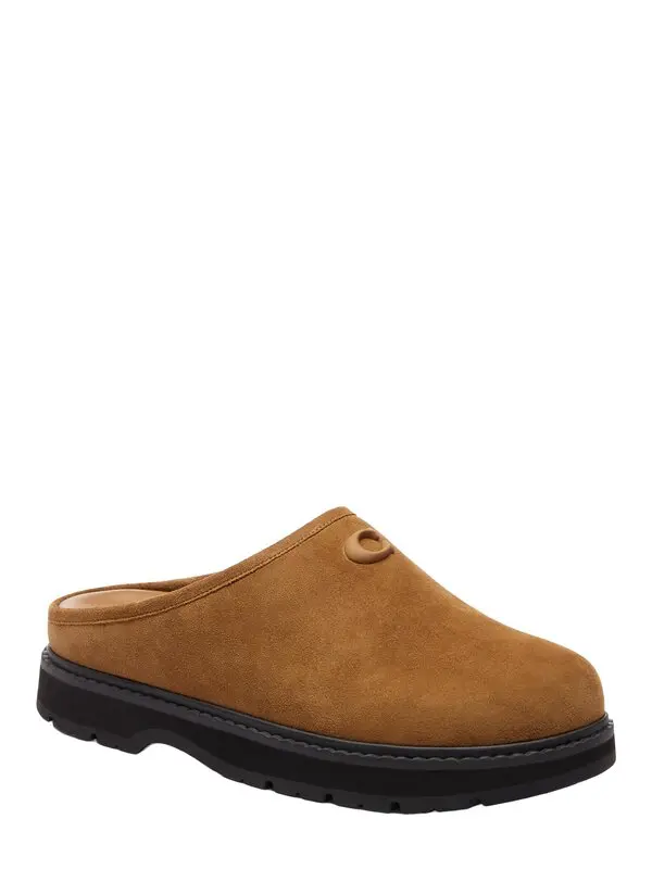 COACH Sport Clog - Tobacco/natural